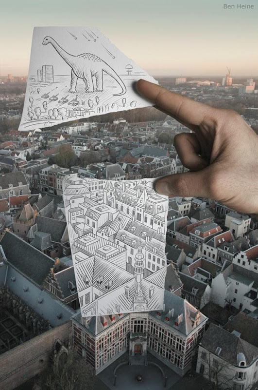 Pencil Vs Camera: Creative Photography by Ben Heine | Amusing Planet